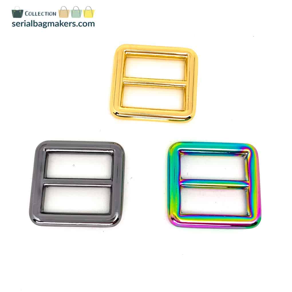Serial Bagmakers Luxe Strap Adjusters 3/4″ (19mm) – Iridescent Rainbow ...