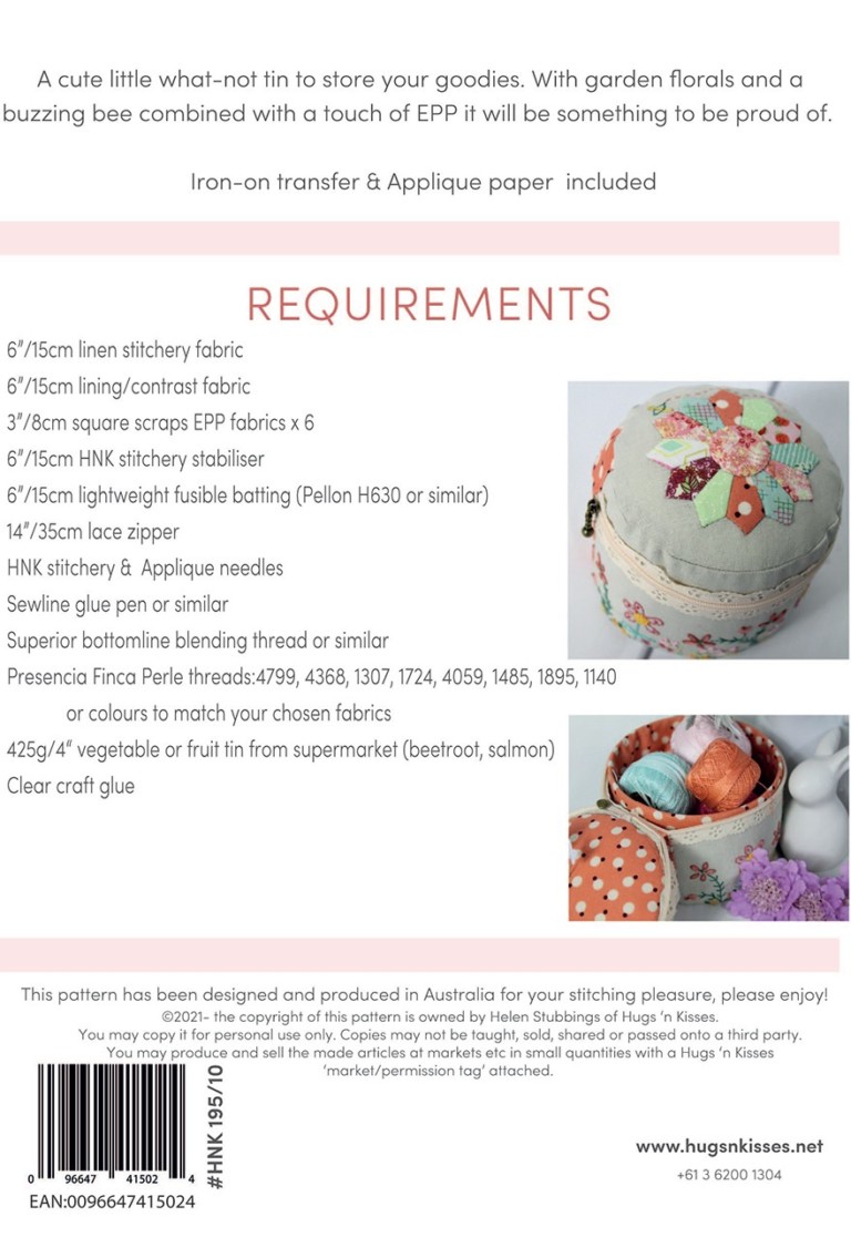 Beatrice’s Boite Pattern – Sew Hot