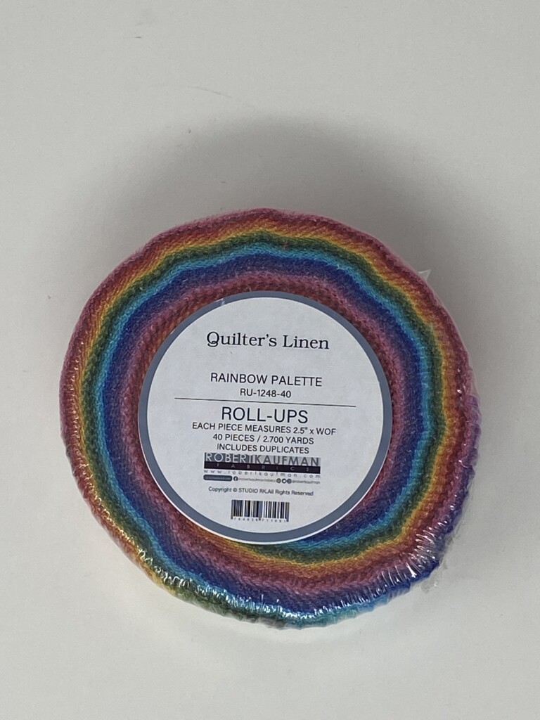 Quilter’s Linen Rainbow Palette Roll Up – Sew Hot